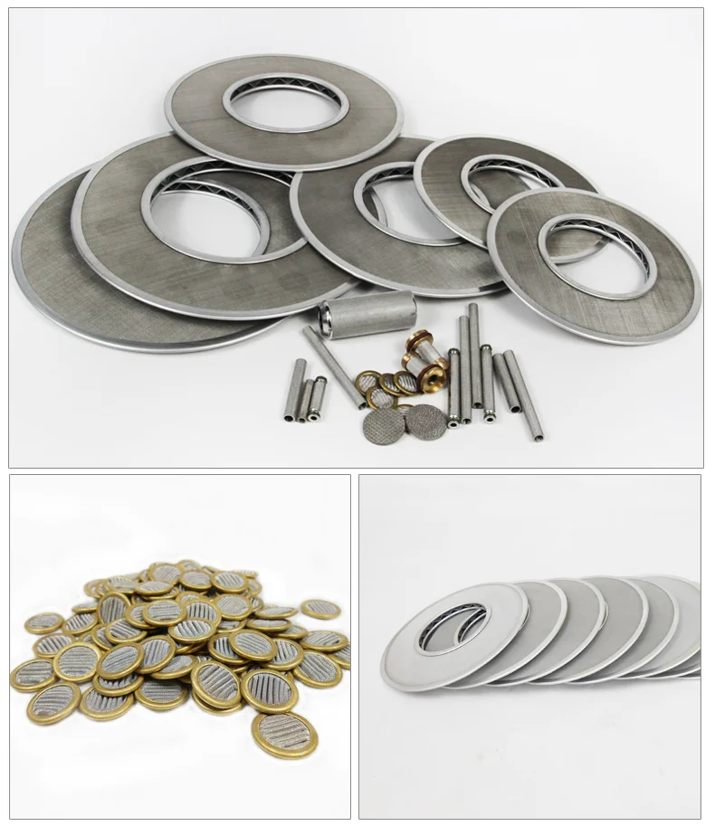 Button Filters A67999 Series Servo Valve Filter Element Pleated Copper ...