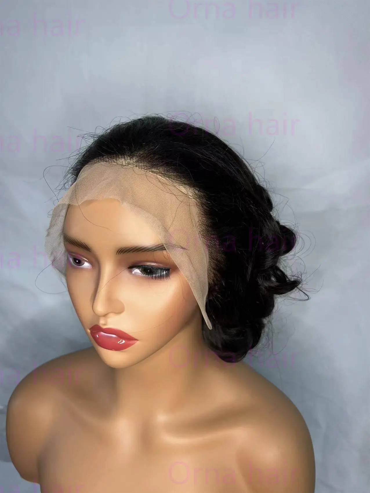 Cheap Price Full Density Full Frontal Lace Fashion Loose Wave Human ...