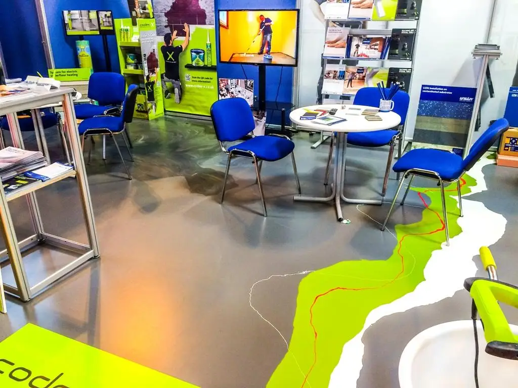 Industrial Premixed Green Epoxy Resin Floor Coating Kit - Waterproof ...