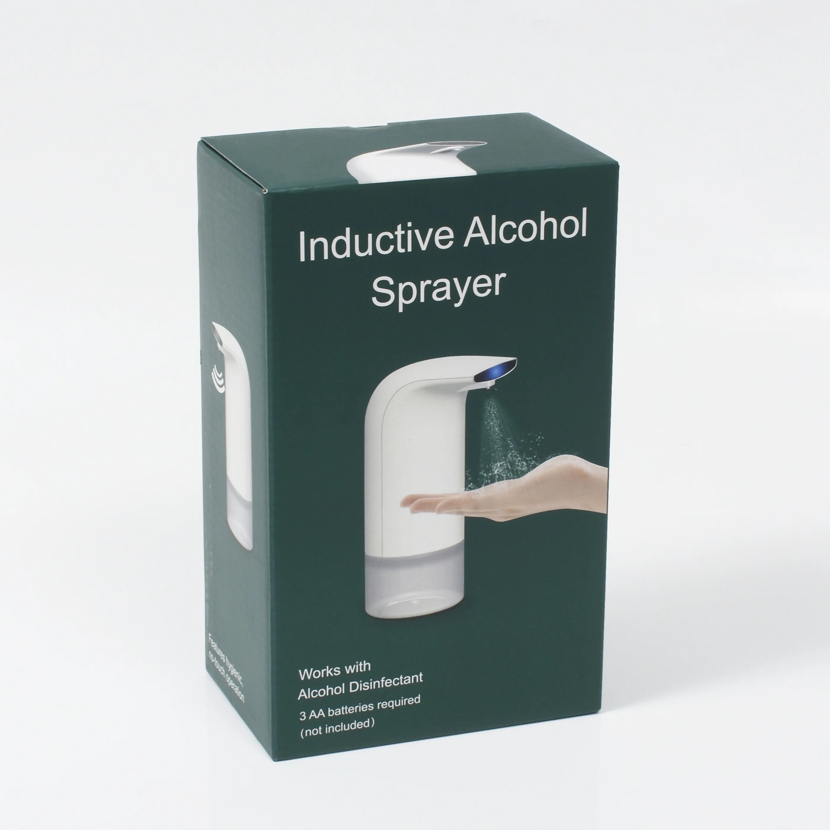 Automatic Alcohol Spray Dispenser Desktop Touchless Smart Liquid ...