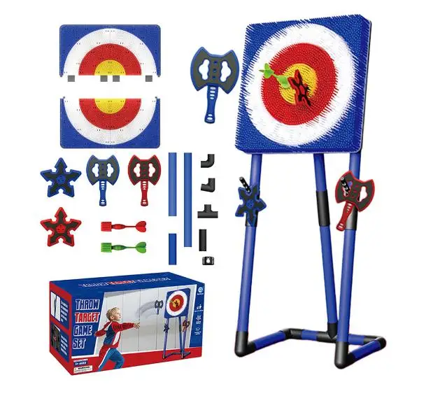 Wholesale Plastic Axe Throwing Target Game 18 Inch Dartboard Set ...