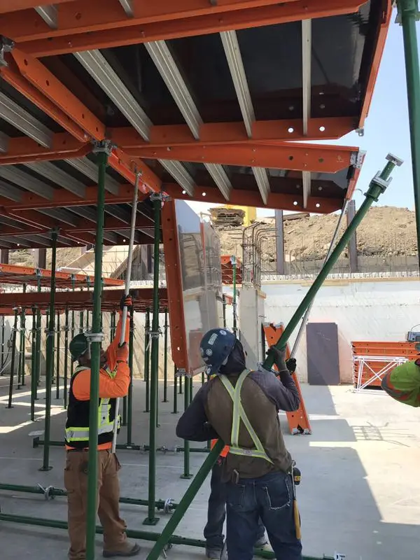 Panel Prop Slab Formwork System Quick Erecting - Buy Steel Formwork ...