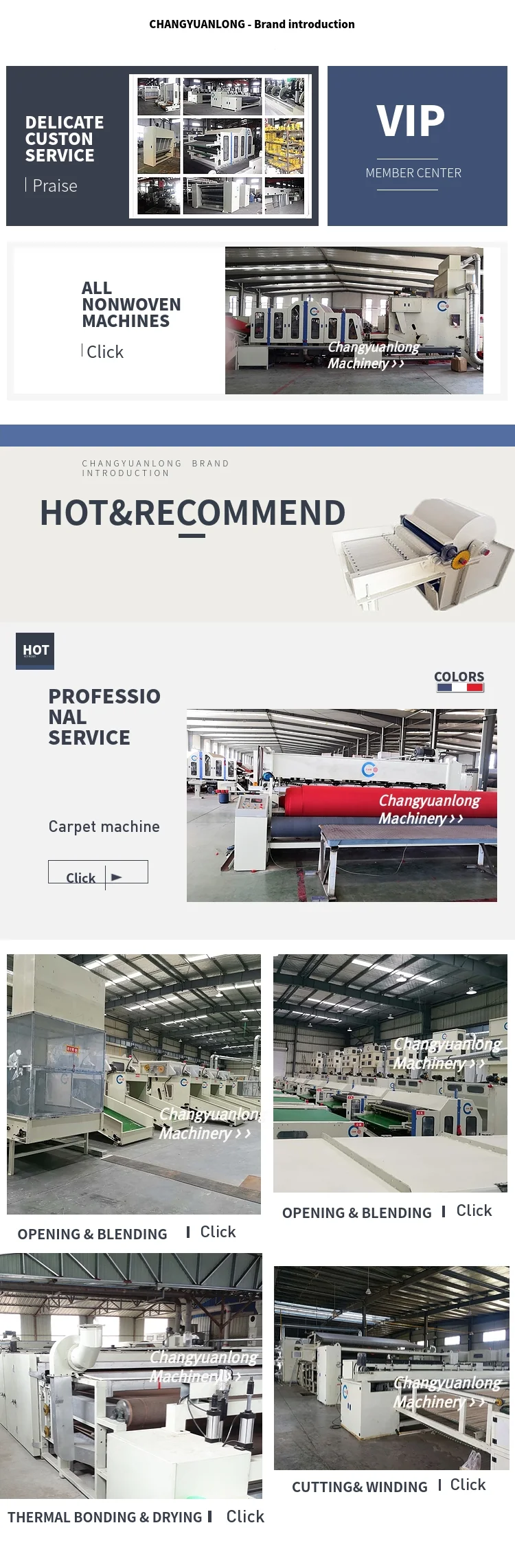 Nonwoven Polyester Wadding Thermal Bonding Machine For Home Textile ...