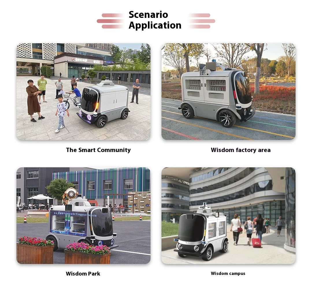 Renwoxing Unmanned Retail Car Mobile Convenience Store with Visual Door ...