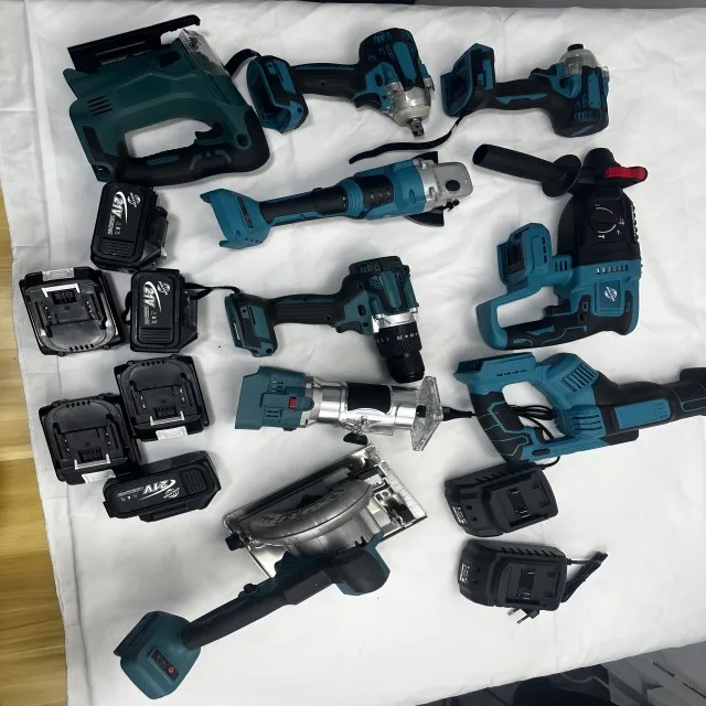 CA1052 Cordless Power Tools Combo Kit 19-Piece Battery Tool Set ODM