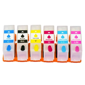 Refillable Ink Cartridge For Epson Expression Photo Hd Xp-15000 Xp15000 ...