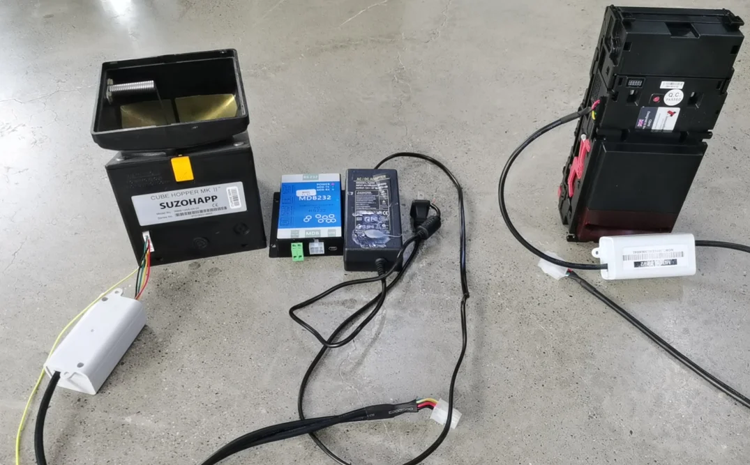 MDB-RS232 Vending Machine Card Reader Converter with Multiple Payment ...