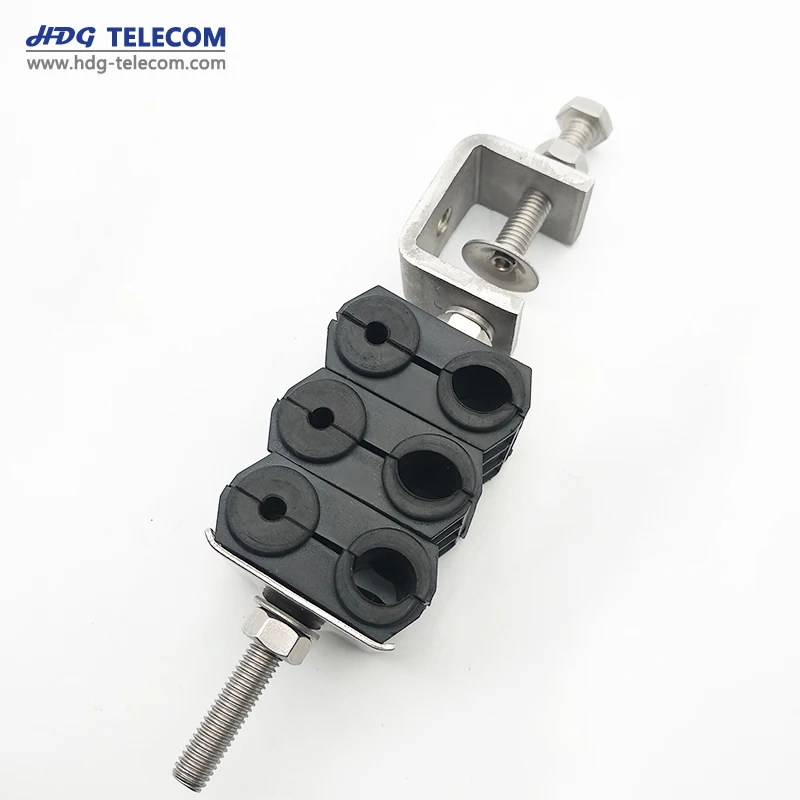 Combined Holes Feeder Cable Clamp For Cell Tower - Buy Feeder Cable ...
