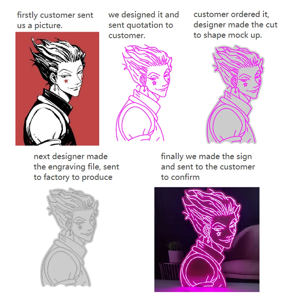 Transform Spaces With Our Signature Premium Grade Neon Sign Lights Oem ...