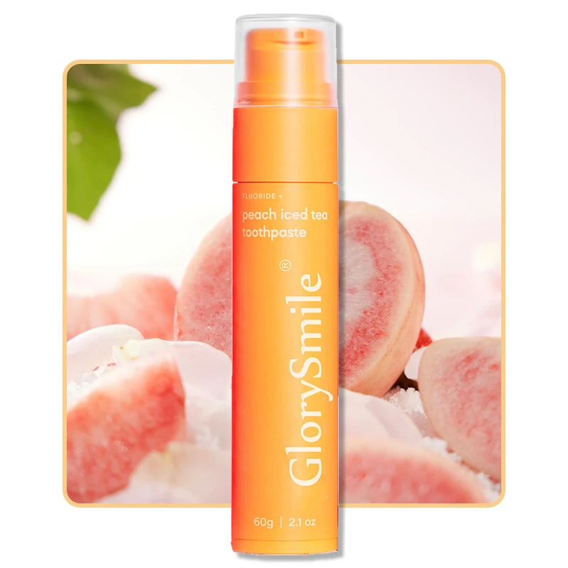 Glorysmile Fruity Toothpaste Peach Fluoride Toothpaste Oral Care ...