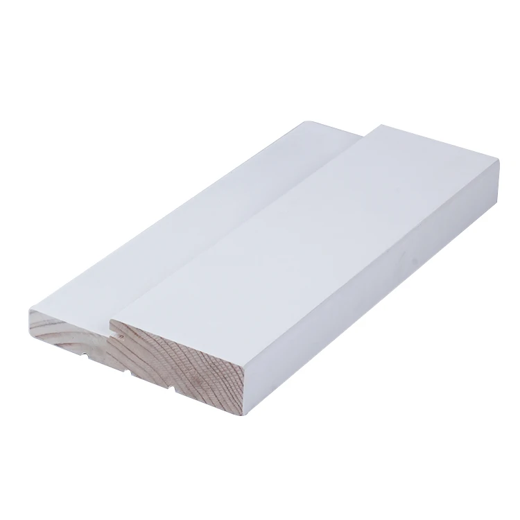 White Gesso Prime Finger Joint Radiata Pine Chinese Fir Wood Split ...