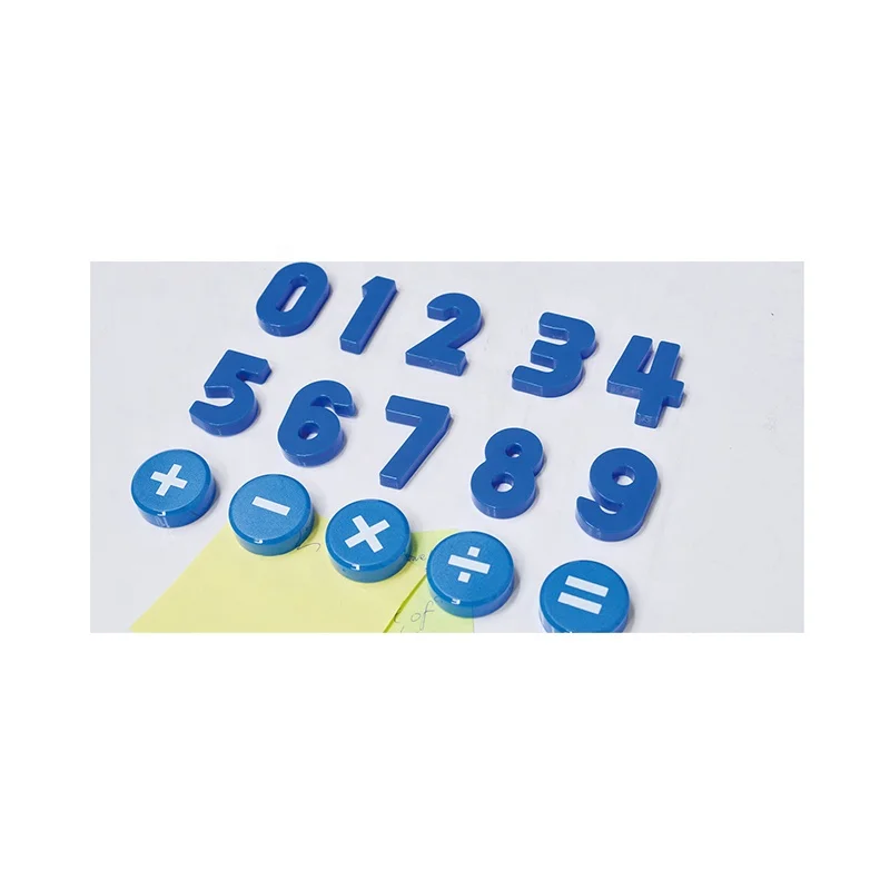 123 Plastic Magnetic Letters Numbers Magnet Stationery For Office ...