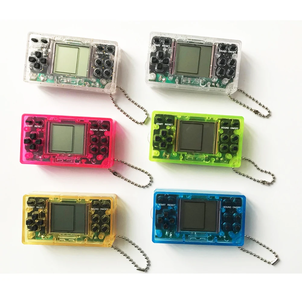 Promotion Gift Mini Game For Kids 9999 In 1 Brick Games With Keychain ...