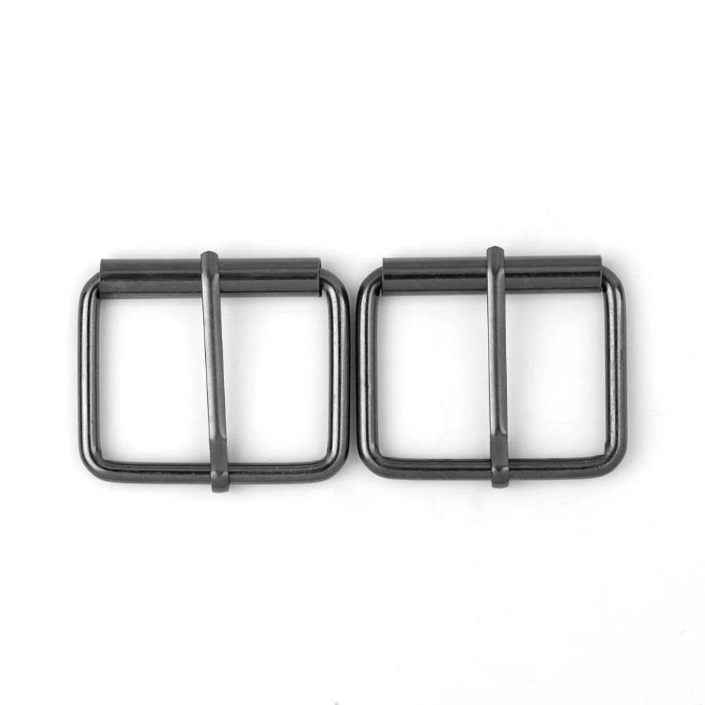 Metal Wire Formed Half Single Roller Belt Buckles For Hand Bag Shoe ...
