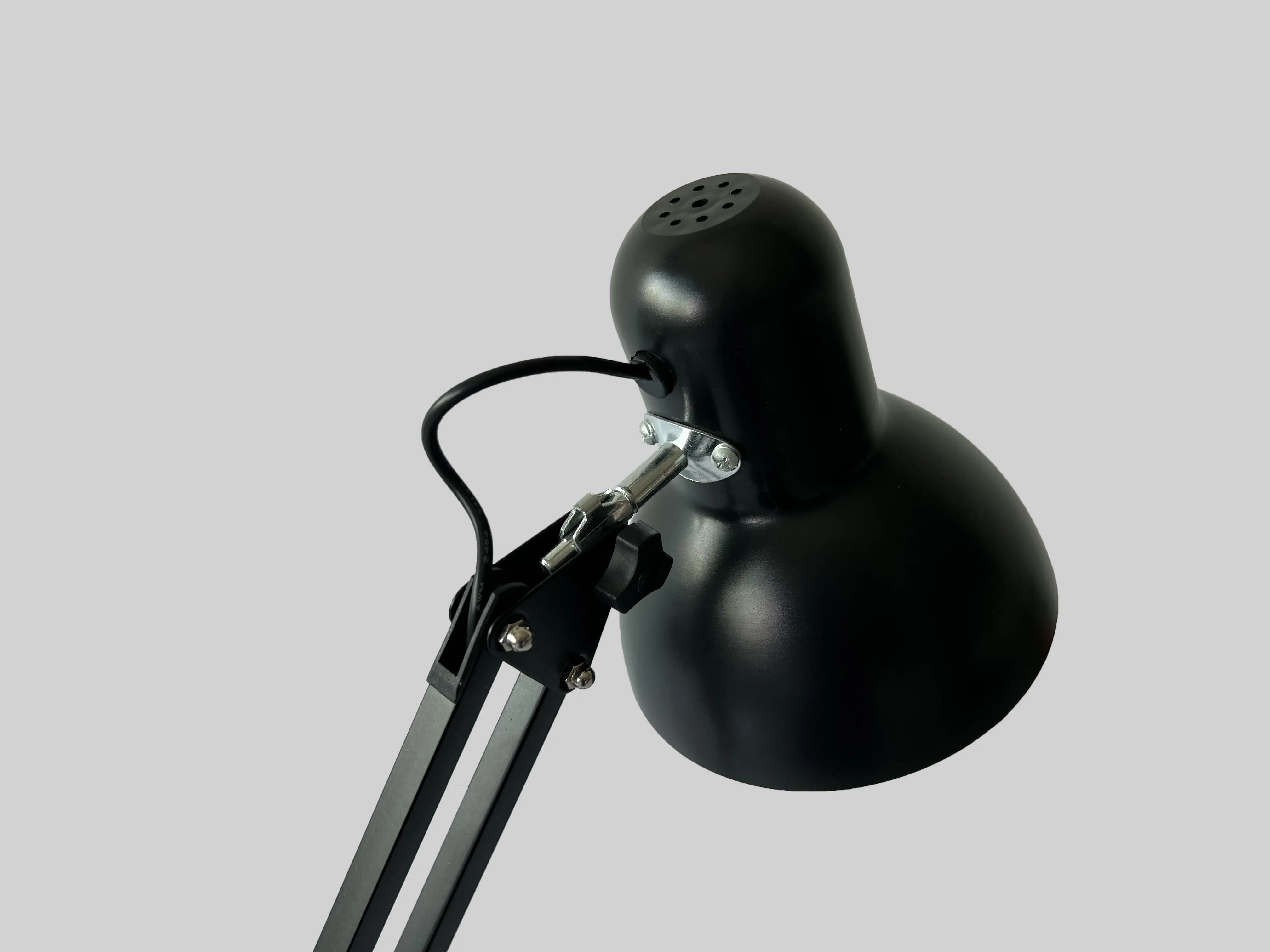 Modern Simple Direction Adjustable Rocker Arm Clamp Table Lamp E27 Led ...