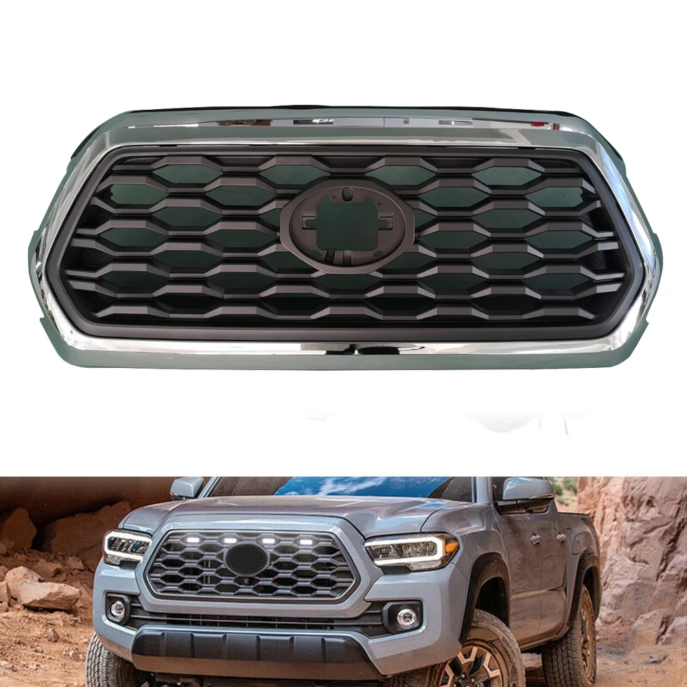 2021-2020丰田Tacoma OE汽车车身前格栅53101-04100 53101-04080发光二极管车灯配件| Alibaba.com