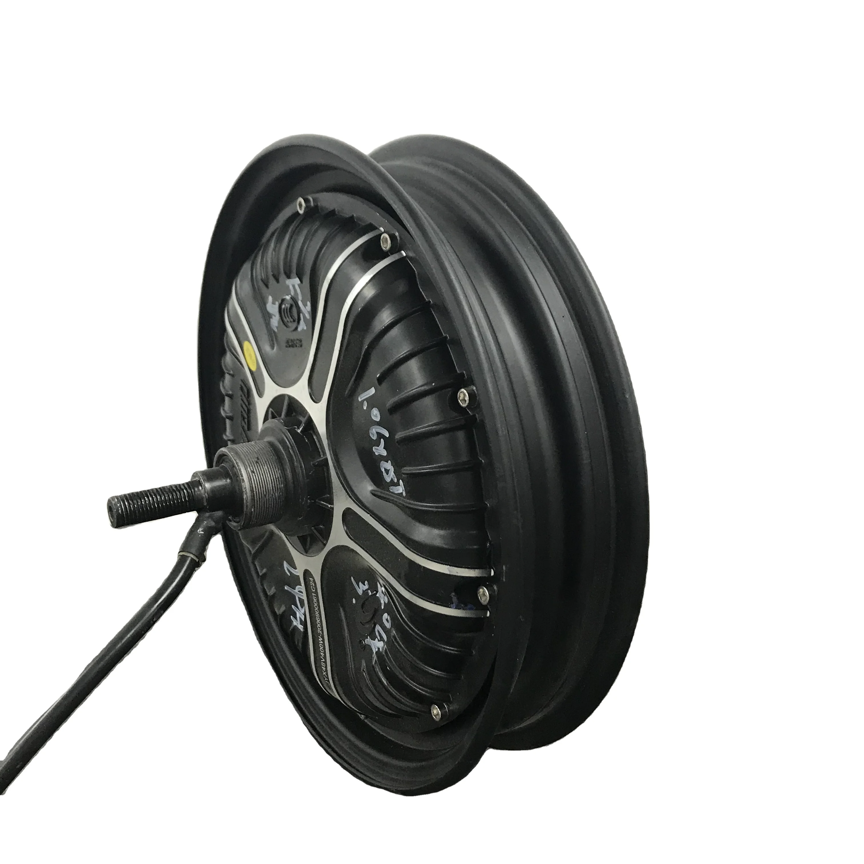 All Terrain Electric Wheel Hub Motor 24V 36V 48V 6 5 Inch Conveyor ...