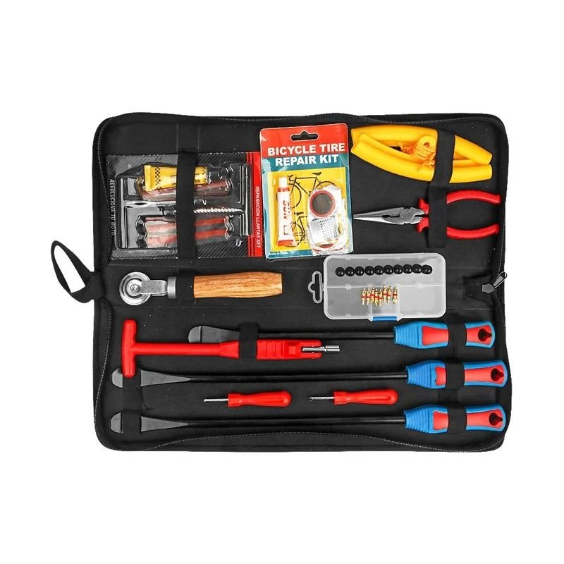 Motorcycle Car Tire Repair Tool Kit Puncture Tool Tyre Repair Kit ...