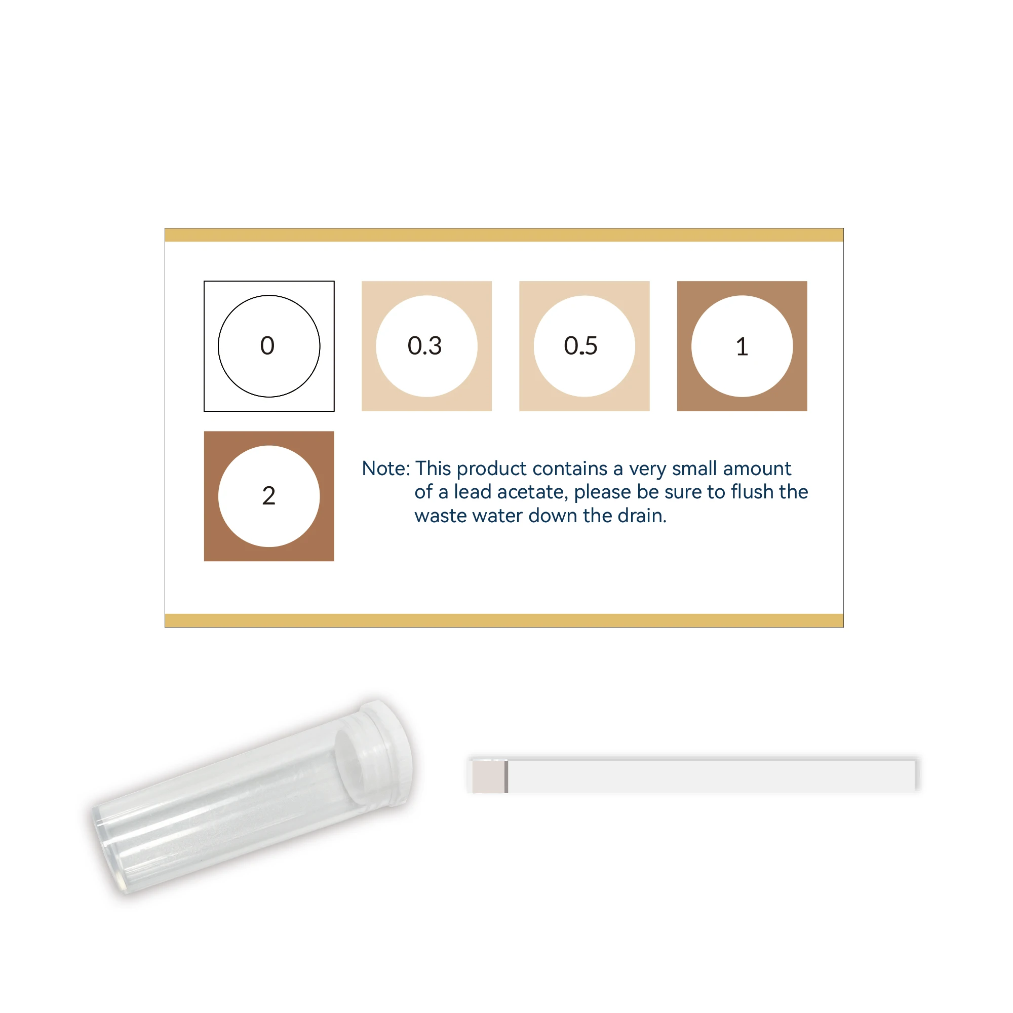 Hot Sale Low Detection Limit Hydrogen Sulfide Water Test Strips For ...