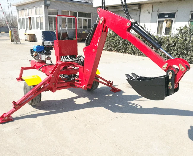 Three Point Hitch Mounted Tractor Backhoe - Durable & Versatile