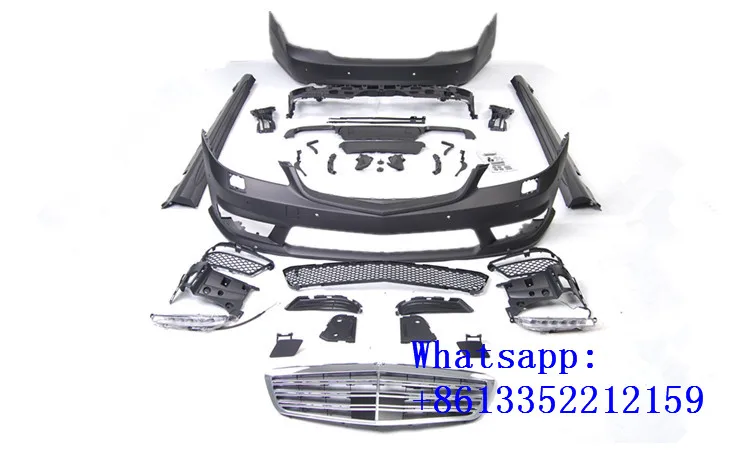 S Class W221 Body Kits - Upgrade to S65 Style Bumpers