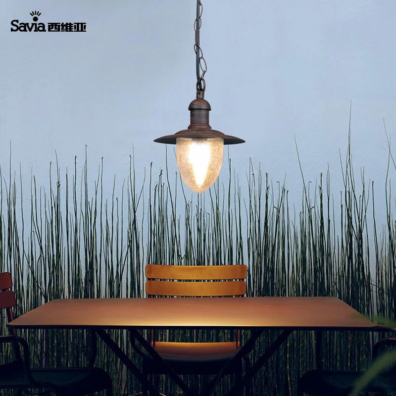 Savia Led 40w E27 Aluminum Glass Waterproof Ip44 Decorative Outdoor ...