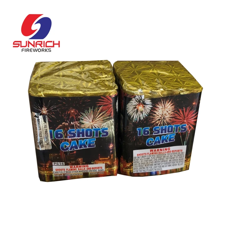 Factory Price Ce Approved 0.8"16 Shots Cakes 1.4g Un0336 Fireworks ...