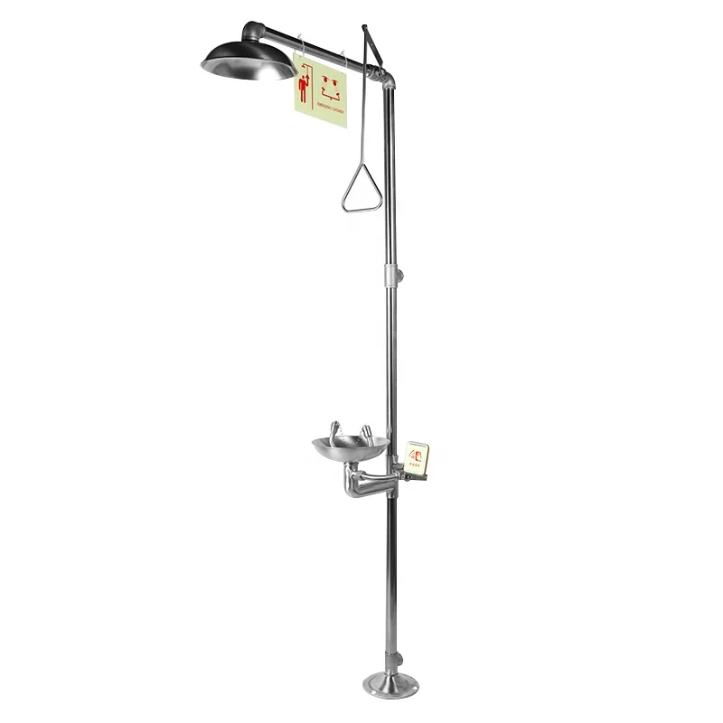 Commercial First Aid Device Emergency Shower And Eyewash Station With ...