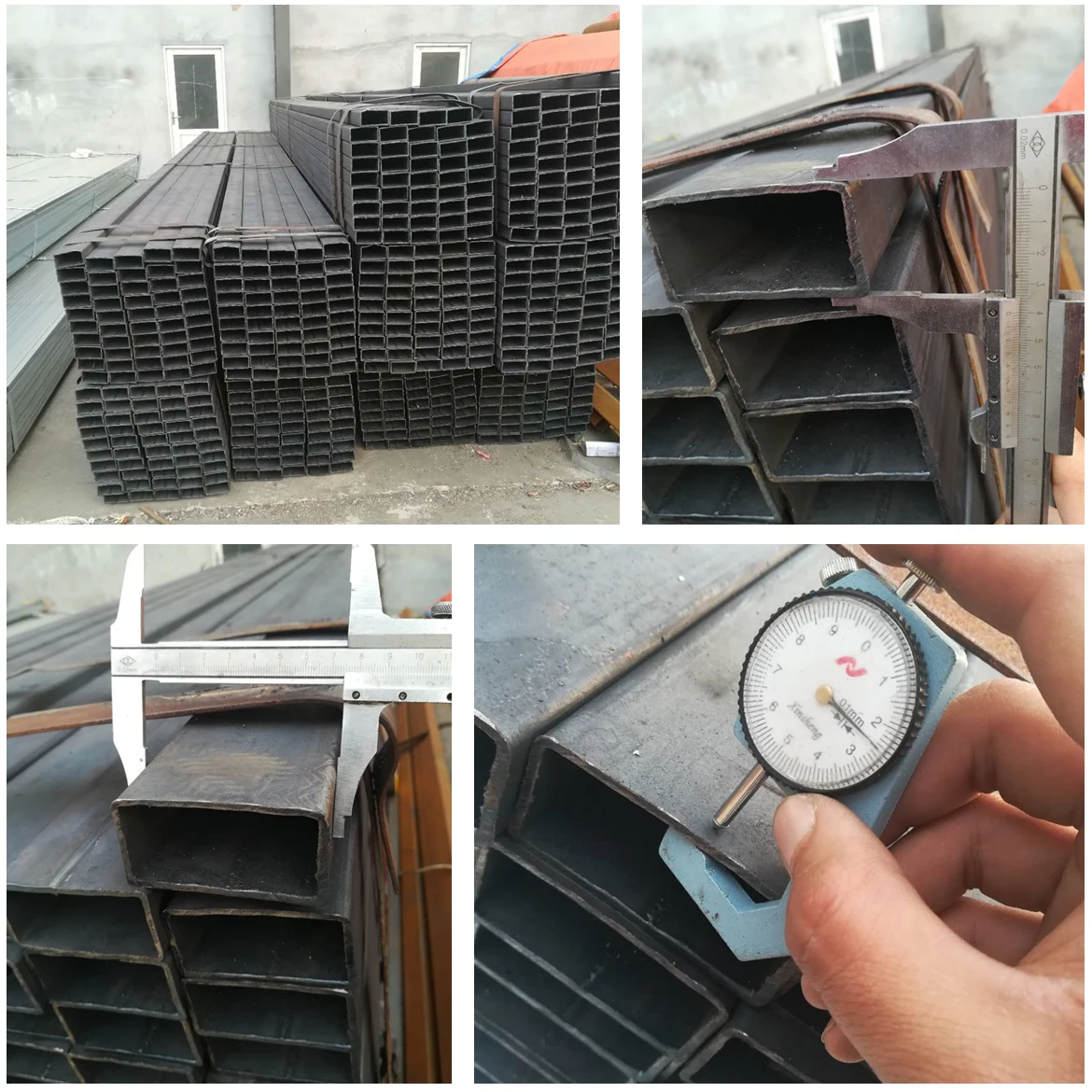 ASTM A36 SHS Steel Hollow Sections 150*150 Square Tube - Durable Carbon ...