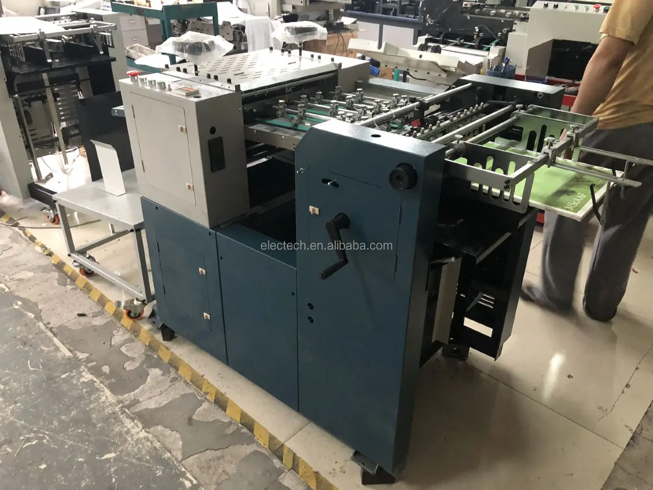 Automatic Paper Embossing Machine - ZOMAGTC Price & Details