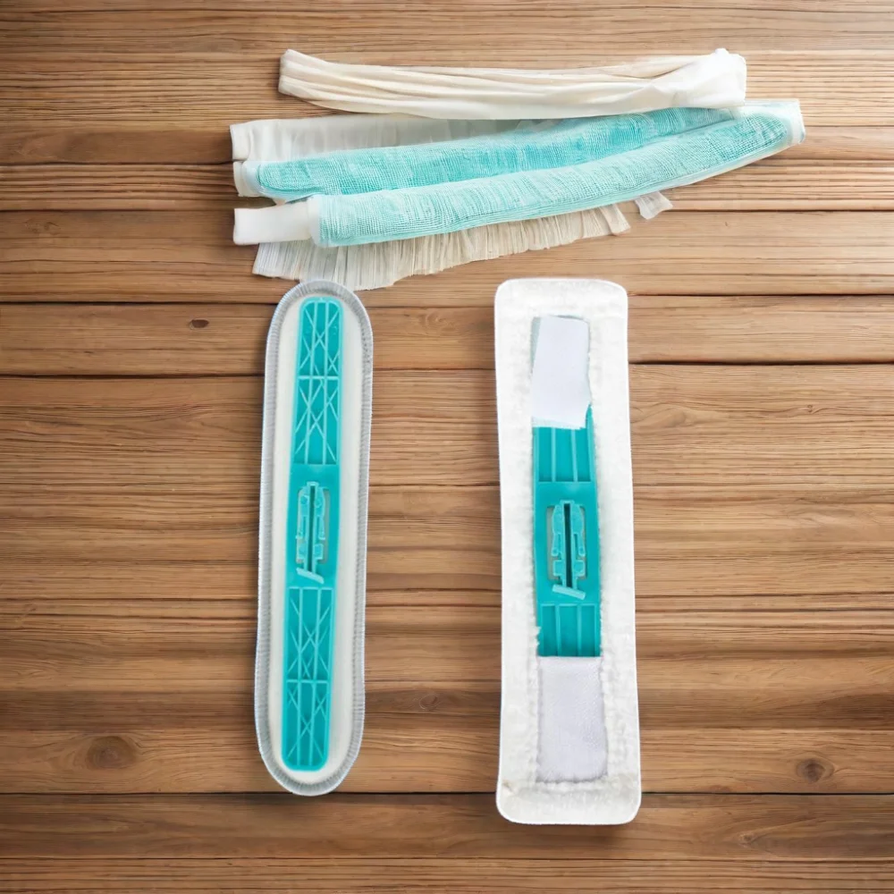 4-in-1 New Design Long-handle Mop Rectangle Shape Extensible Silicone ...