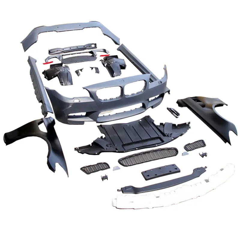 12-17 Bmw 5 시리즈 F10 F18 바디 키트 수정 M5 Pp 프론트 범퍼 펜더 리어 범퍼 - Buy E39 M5 앞 ...