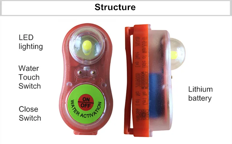 Flashing Life Jacket Light Also For Immersion Suit - Buy Life Light ...