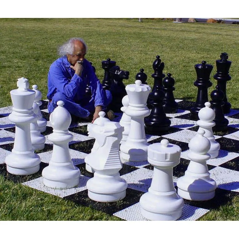 Outdoor Chess Sets - Oversized and Durable Game Pieces