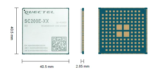 Quectel SC200E Smart Module - Multi-Network LTE Solution