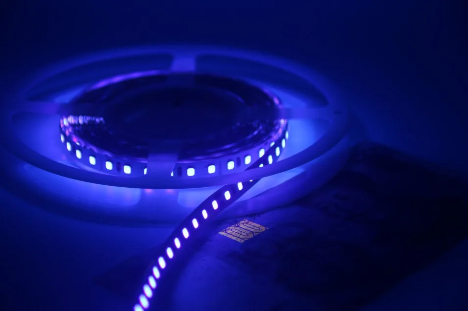 365nm 395nm 430nm 460nm 525nm 592nm 630nm 850nm UV LED Strip IR Strip Light