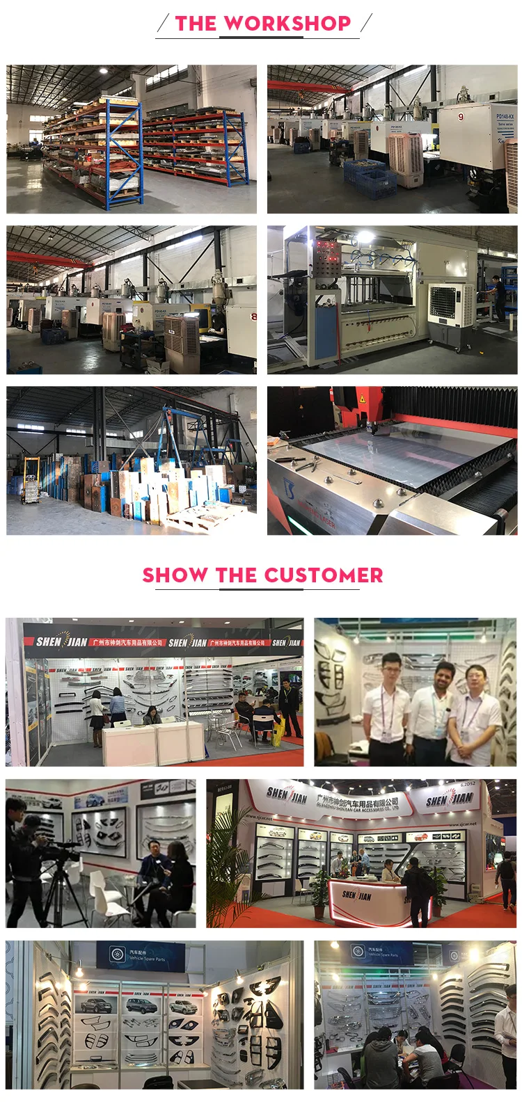 Auto Parts Body Kits - Car OEM Chrome Kits for Hiace