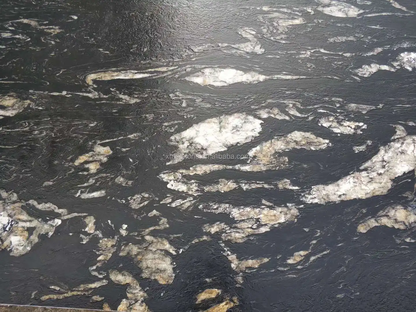 Matrix Titanium Granite Slabs - Black, Polished Finish