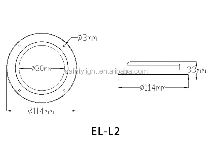 EN12352 12V/24V L2 L8 Class Truck PC Lamp Flashing Roadway Safety Led ...