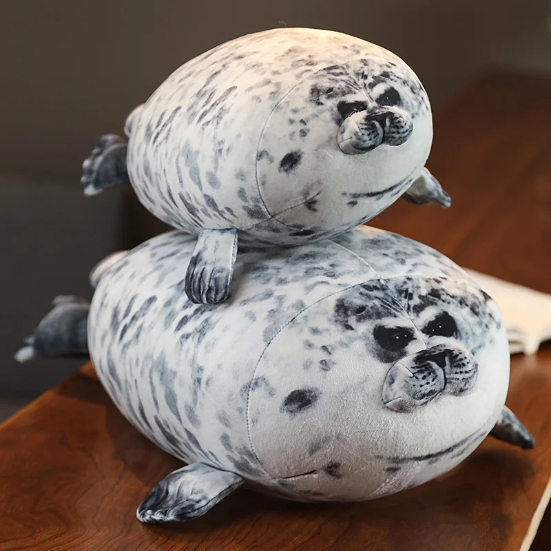 Custom Aquarium Seal Pillow - Cute Plush Stuffed Animal