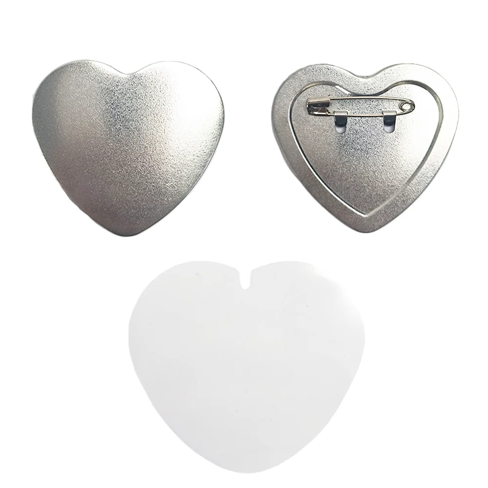 Heart Shape Button Making Material - 18kg, 6 Color Print