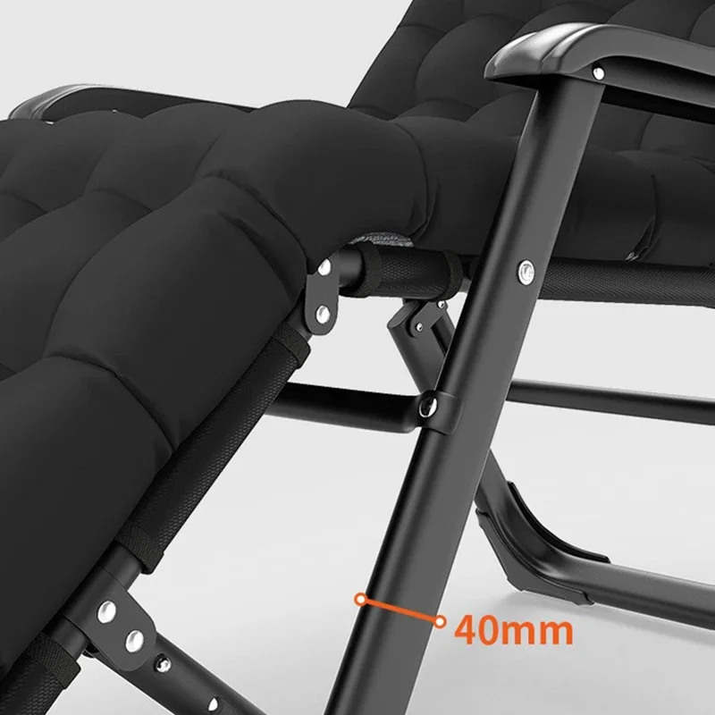 Folding Reclining Lounge Chair - Perfect for Outdoor Relaxation