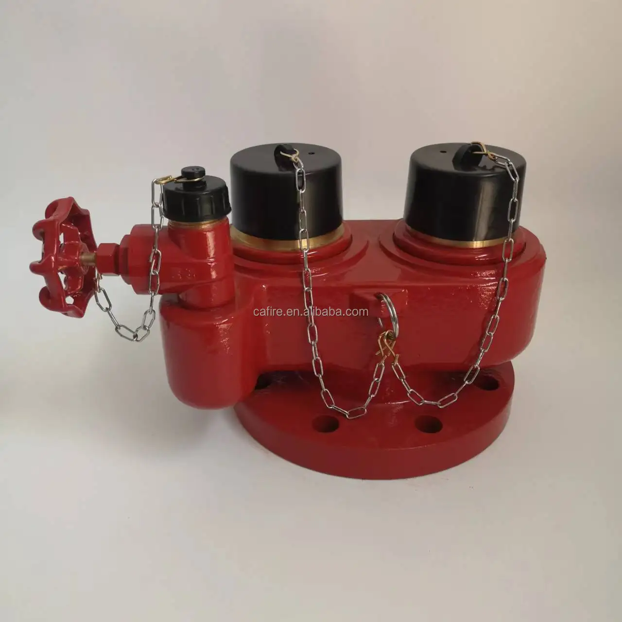 4 Way Breeching Inlet for Fire Fighting Ductile Iron Material 4 Way ...