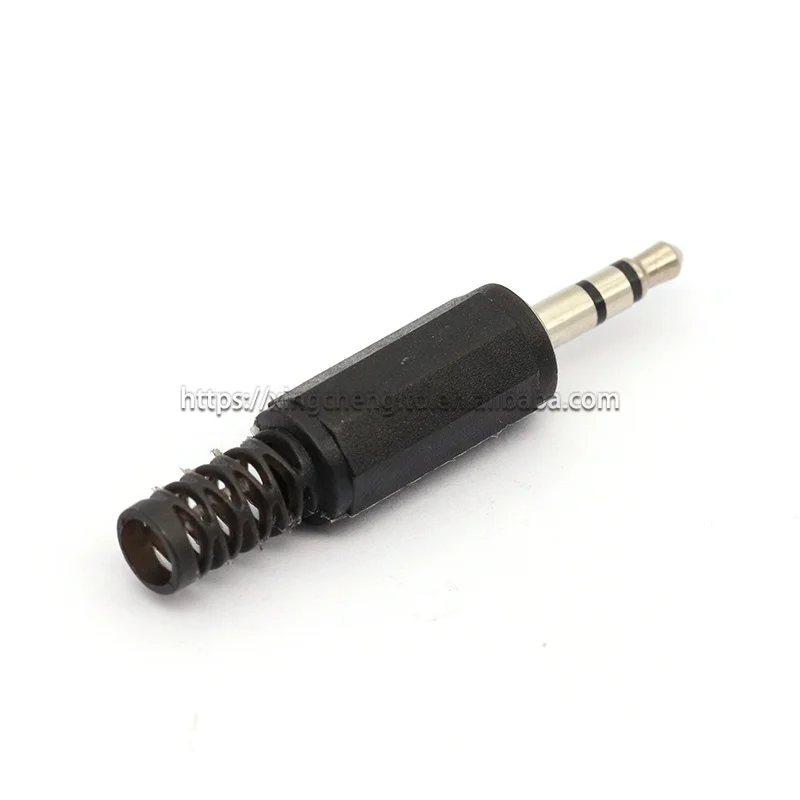 3.5MM Stereo Plug 3.5 Stereo Audio 3 Pole Male Jack Earphone Headphone ...