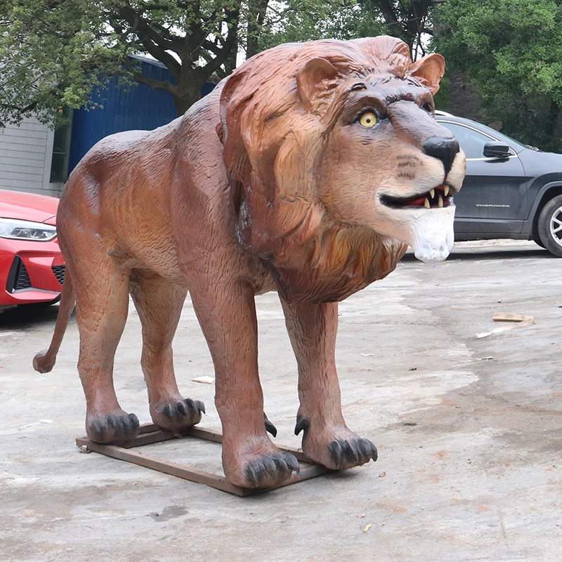 3D Realistic Animal Model - Life Size Animatronic Lion