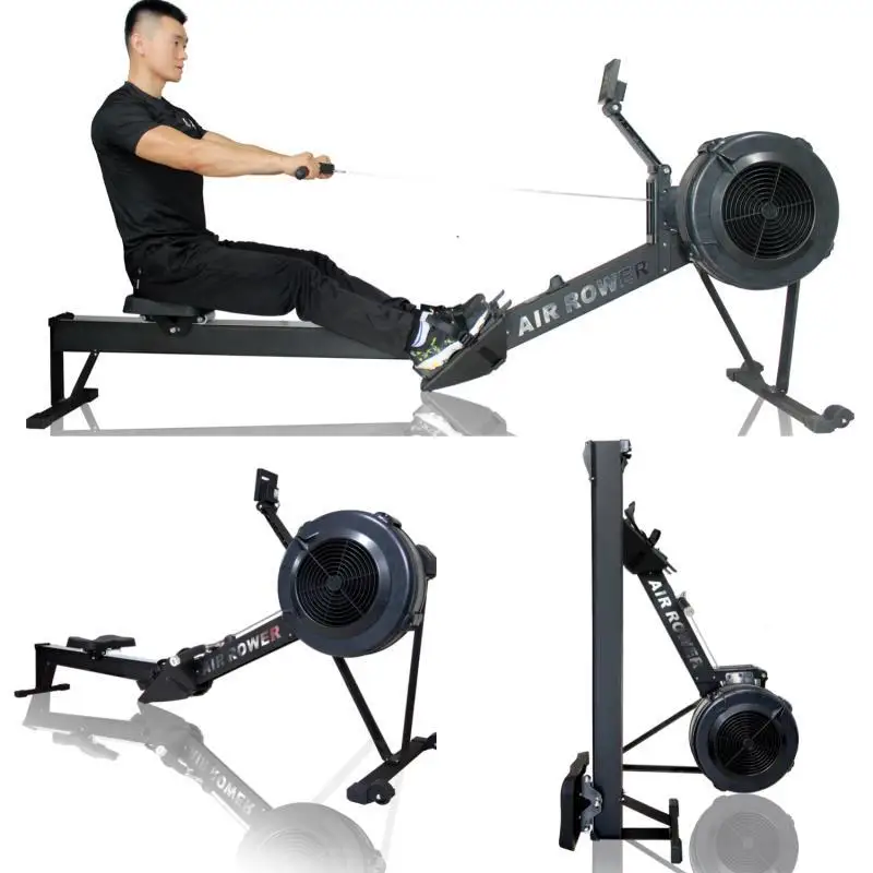 Gym Fitness Equipment Rowing Machine Indoor Air Rower - Buy Air Rower ...