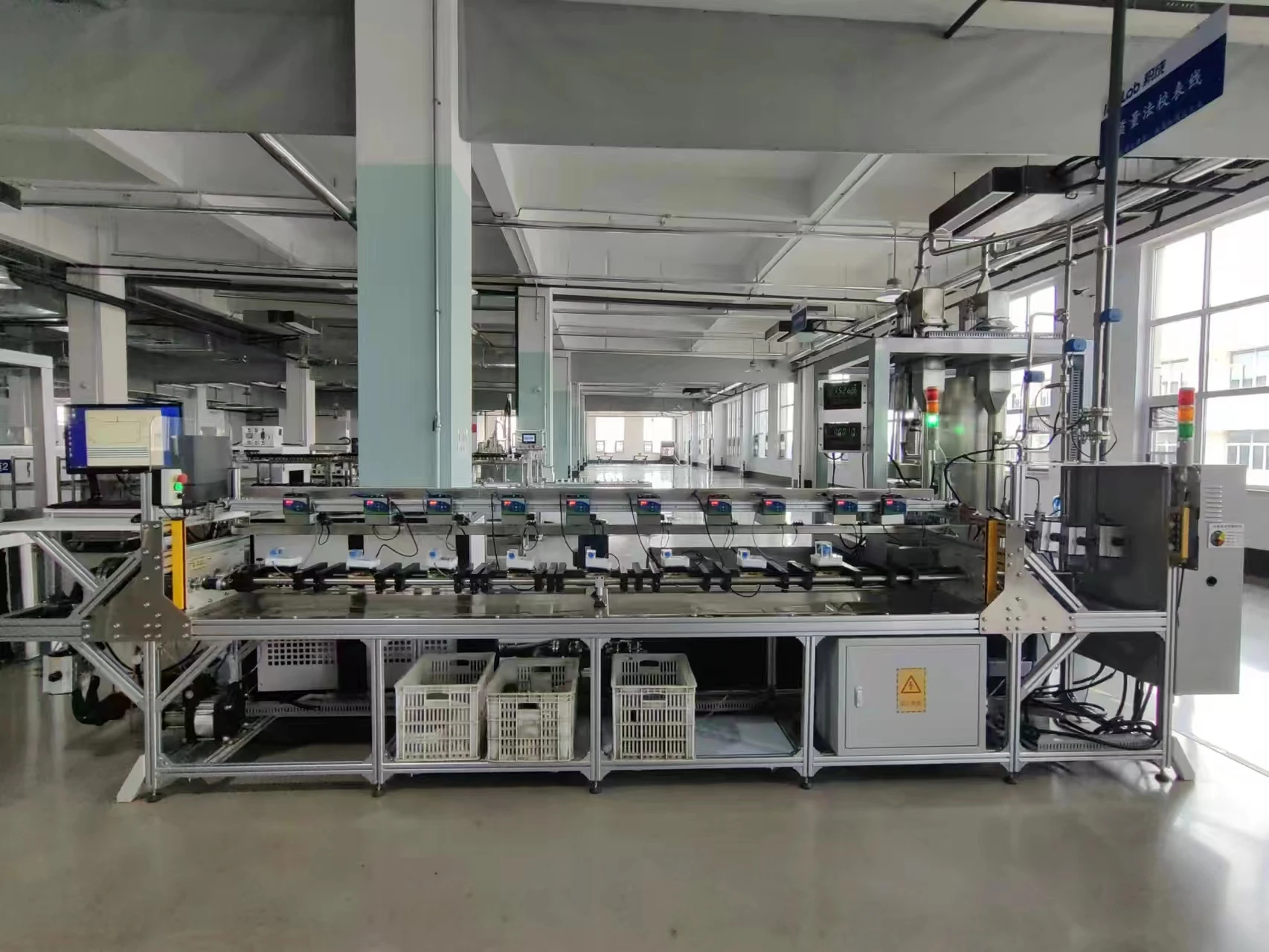 Dn15-dn25 Single Row Automatic Water Meter Test Bench Most Advanced ...