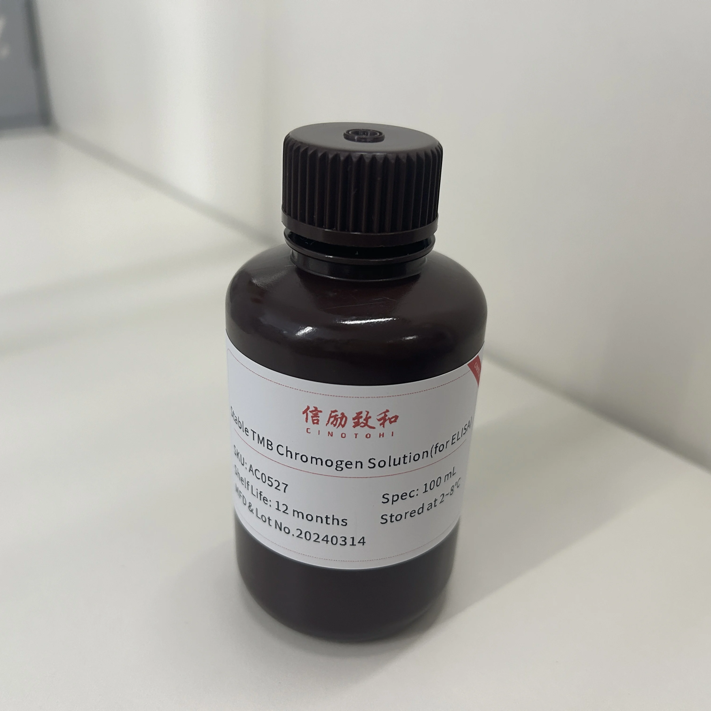 Stable Tmb Chromogen Solution(for Elisa) Hrp Enzymatic - Buy Elisa Tmb ...