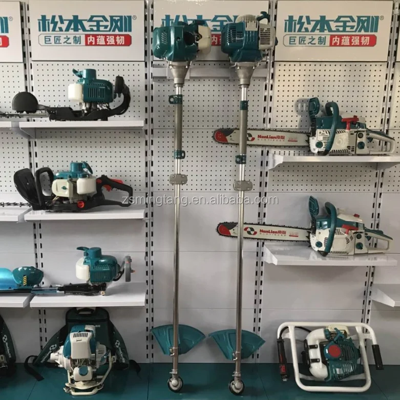 Garden Tool Lawn Mower Hedge Trimmer Display Stand Electric Saw Display ...