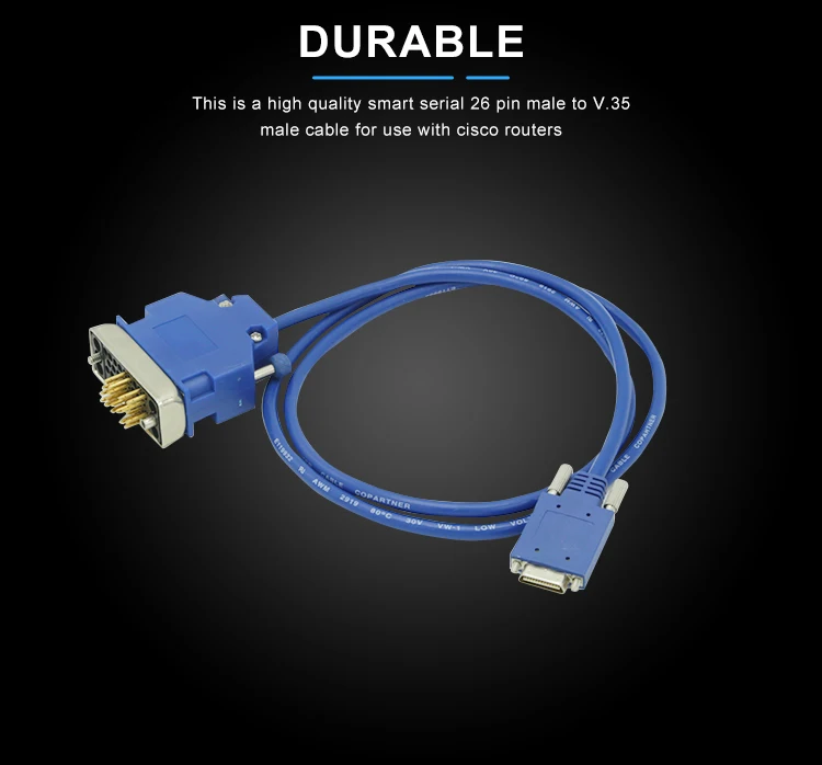 New V.35 Dte Male To Smart Serial 10 Feet Cab-ss-v35mt Cable - Buy V.35 ...